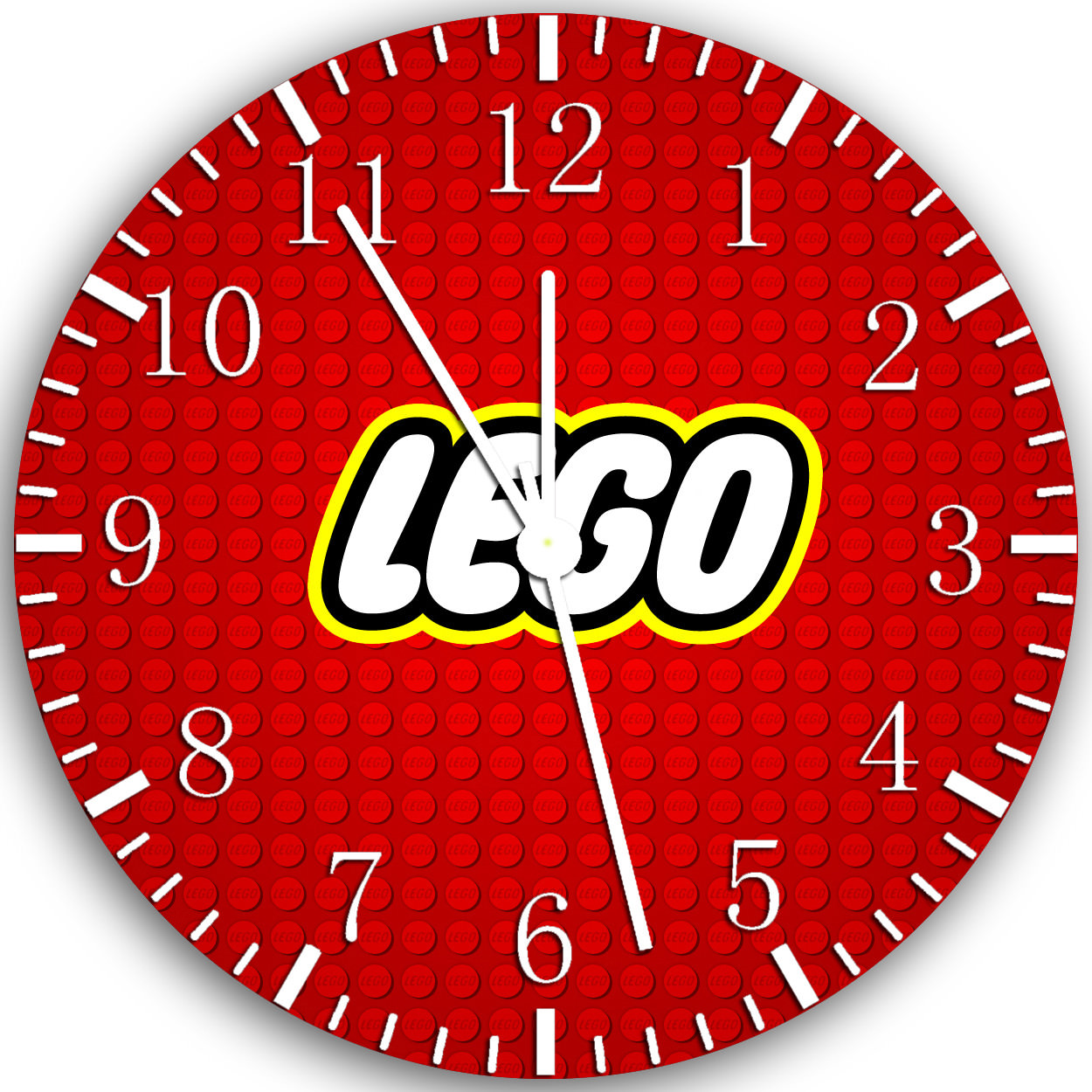 Lego Frameless Borderless Wall Clock Nice For Gifts or Decor Z63 | eBay