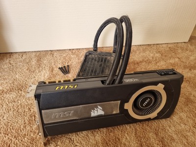 MSI GTX 980 Ti Nvidia Graphics Card Water Cooled Radiator | eBay