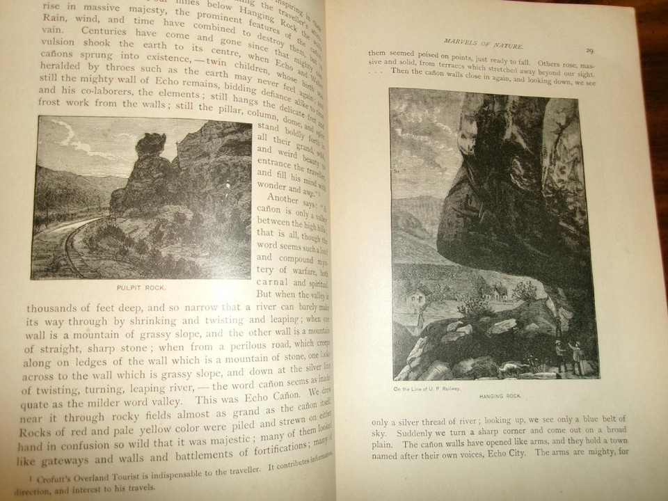 1892 INDIAN WARS OLD WILD WEST RAILROADS PIONEER GUIDE MINING FARM ...