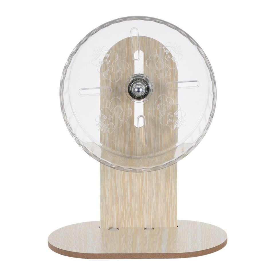 Quiet Hamster Wheel Toy - Silent Runner Wheel for Dwarf Hamsters - Non ...
