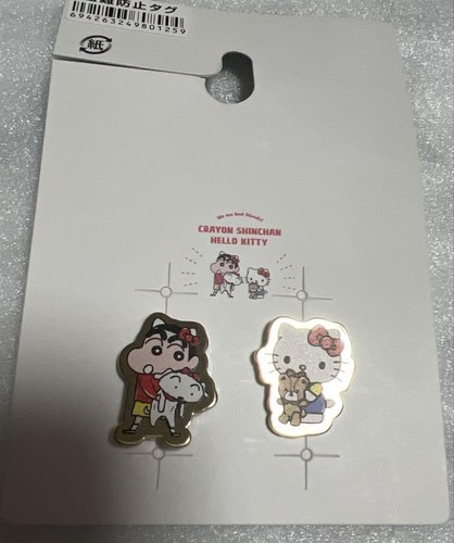 Hello Kitty Crayon Shin-Chan Bins Pin Batch Sanrio Kawaii | eBay