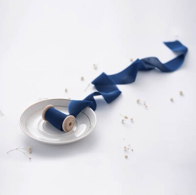 Hand Ripped Silk Ribbon | Storm | eBay