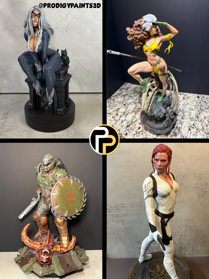 Ciri - Witcher - Model Kit Painted/Unpainted 3d Print GK Statue | eBay