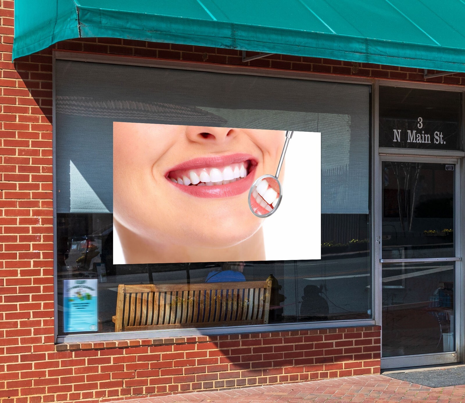 3D Dentist Clinic Dental G051 Window Stickers Vinyl Wall Mural Decals ...