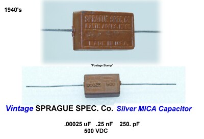 Capacitors - Vintage Capacitor