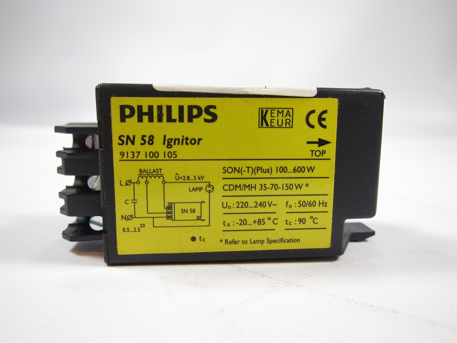 New Philips SN 58 SN58 Ignitor Starter 220-240V 50/60 Hz | eBay
