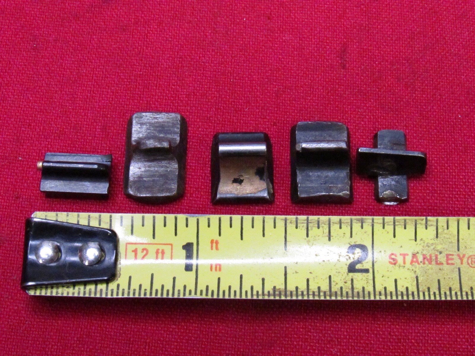 Lot of 5 Rifle Front Sights - Winchester Remington Military & Williams ...
