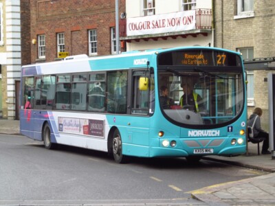 First Eastern Counties 66982 KX05MHL 6x4 Quality Bus Photo b | eBay UK