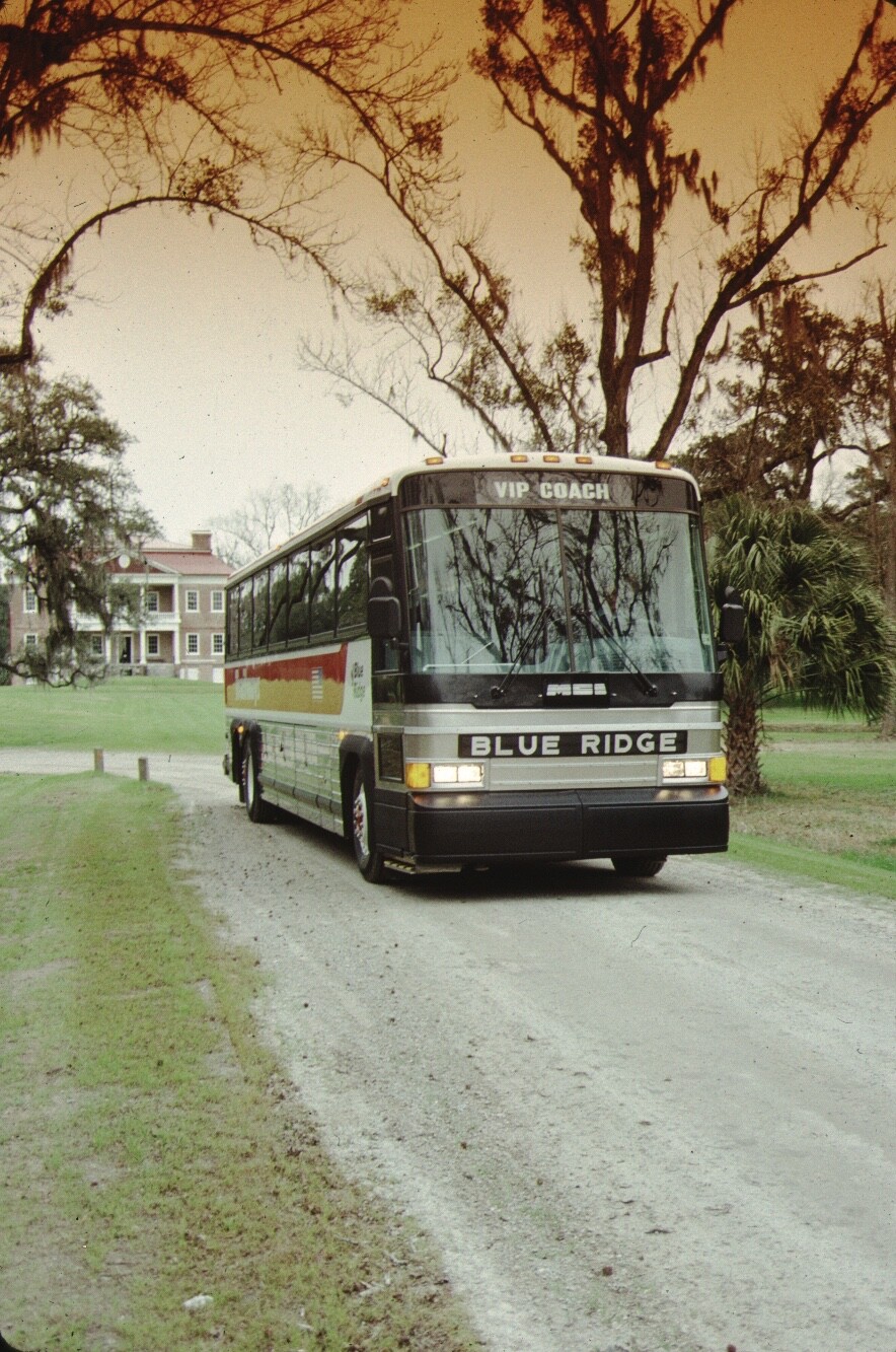 Blue Ridge Trailways MCI Bus Original Kodachrome Kodak slide | eBay