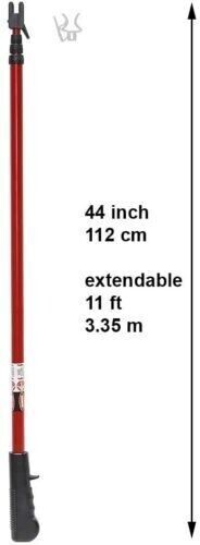 No Ladder Pro Quick Release Holiday Light Hanging Kit (Pole & 25 Clips ...