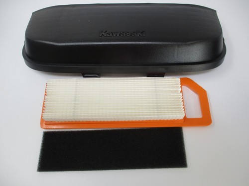 Genuine Kawasaki 11011-7025 Air & Pre-Air Filter Cover 11029-0017 for ...