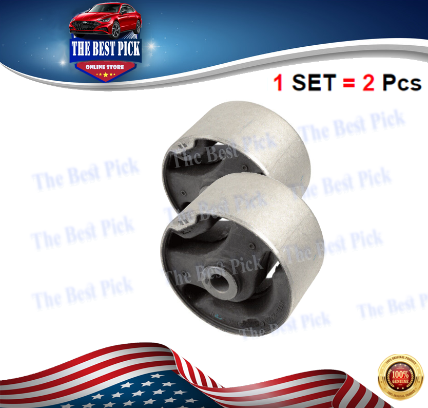⭐GENUINE⭐ Suspension Crossmember Insulator Rear 2PCS For Hyundai/Kia ...