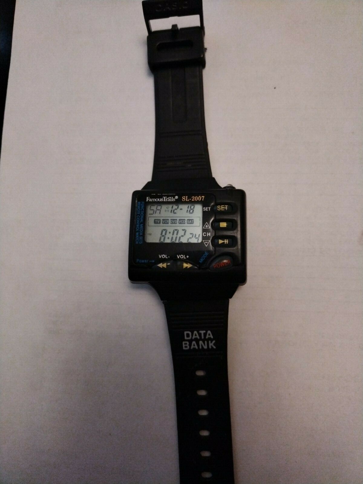 Famoustrails Sl-2007 TV Remote Control Watch - Famous Trails Bin J for ...