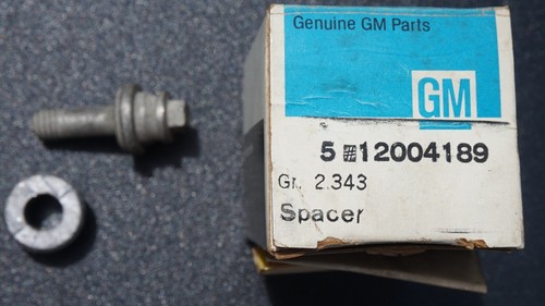 NOS GM 1976-1987 GM Vehicles Battery Cable Terminal Spacer & Bolt POS ...
