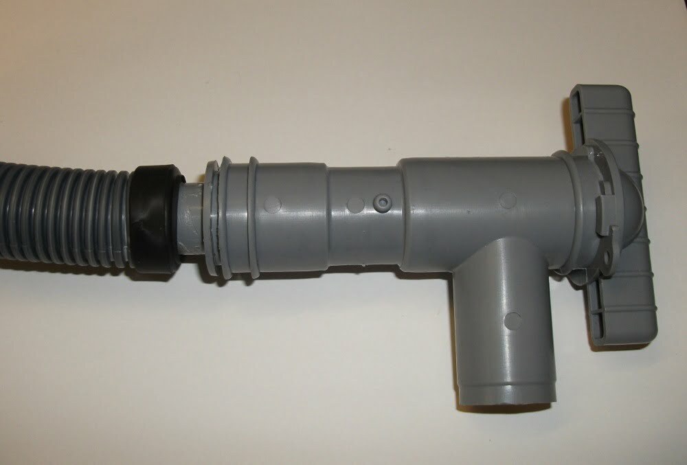 28mm Waste Water Outlet Tap & Clips Grey Caravan/Motorhome Drainage Tap ...