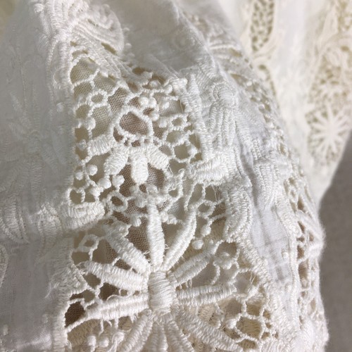 SOFT SURROUNDINGS Left Bank Dress Eyelet Hem Women's Size M Medium ...