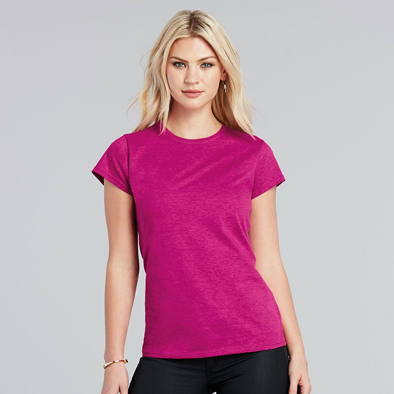 Lady Fit T-Shirts -Ladies - Range of Colours & Sizes - Gildan Softstyle ...