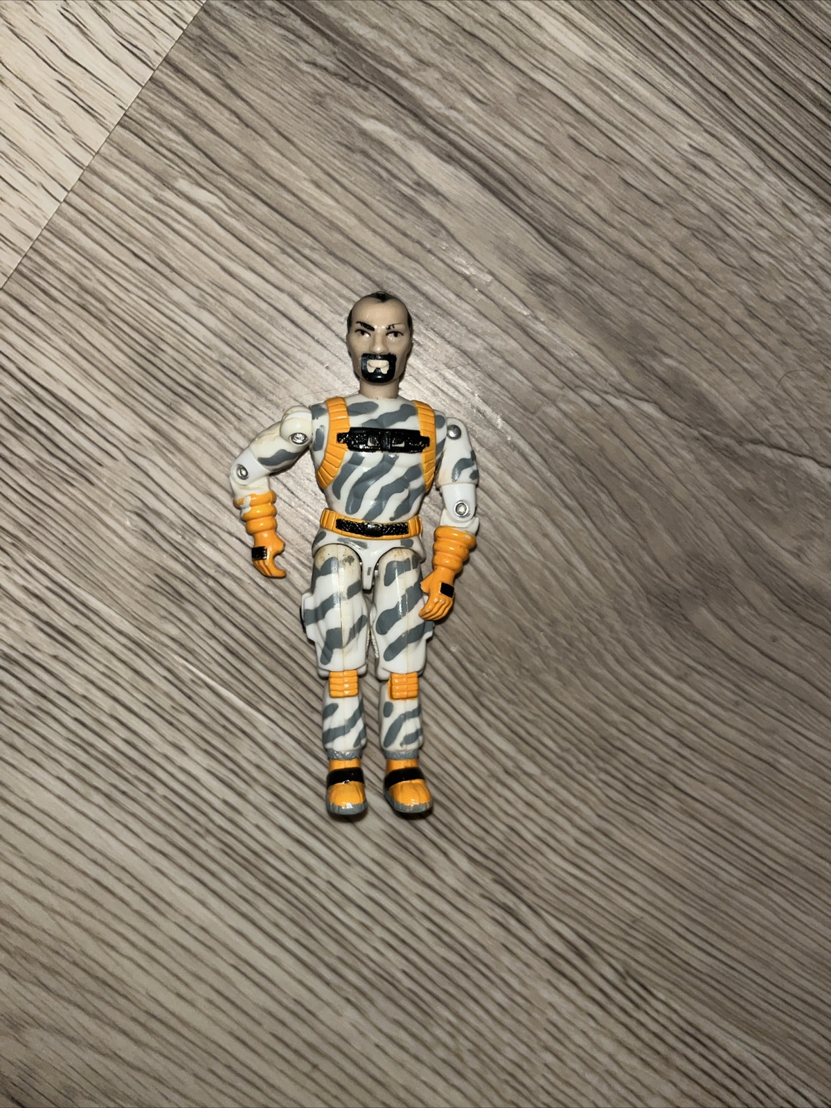 Vintage Lanard Action Figure 1990 The Corps GI Joe KO Toxic Waste 3.75 ...