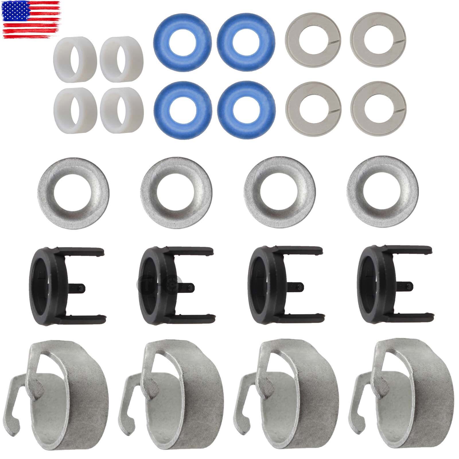 4 Set Fuel Injector Seal Repair Kit Fit For ADI A3 A4 EA888 06J998907 ...