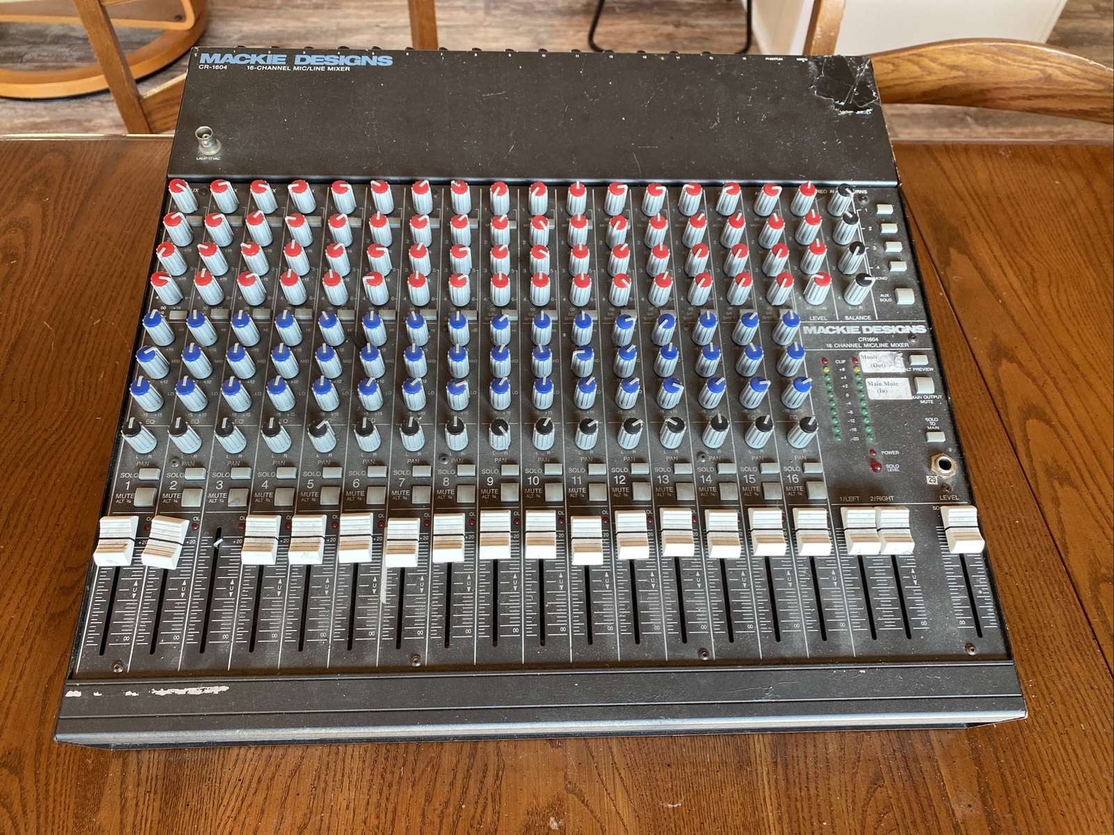 Mackie Designs CR1604 Mixer 16 Channel Mic Line for sale online | eBay