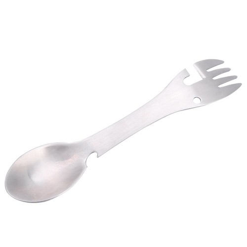 Stainlesssteel Camping Hiking Outdoor Spork Utensil Spoon Fork Knife ...