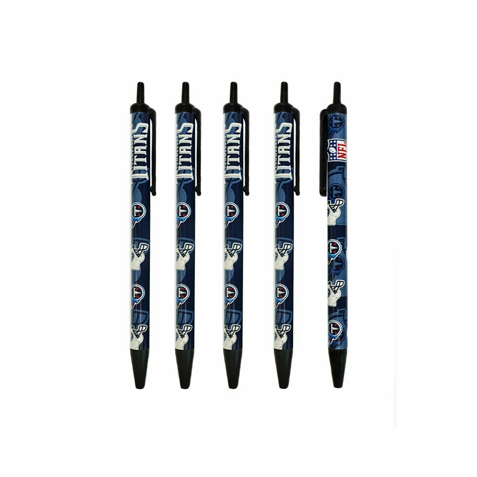 NEW Football Team Tennessee Titans Officially Licensed Black Ink Click ...