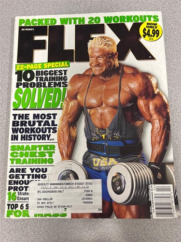 FLEX bodybuilding muscle magazine CHRIS COOK 4-04 | eBay