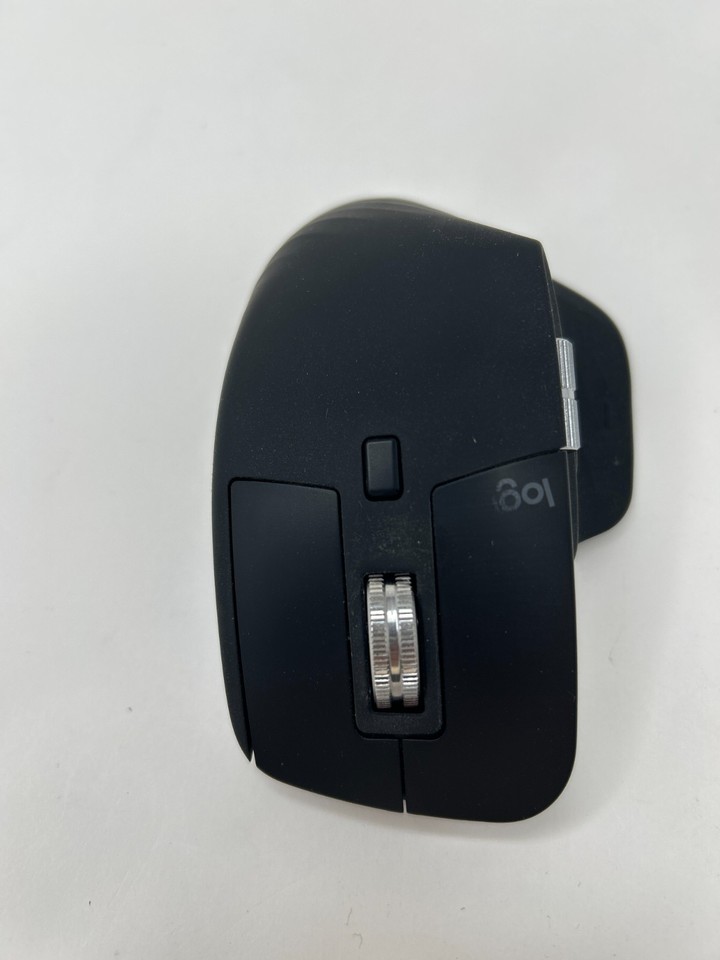 Logitech MX Master 3S bluetooth Wireless Laser Mouse Black READ (no usb ...