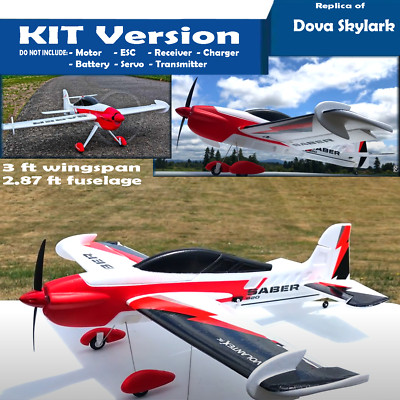 RC Airplane KIT 3D Aerobatic Trainer Flight Acrobatic Stunt Aircraft ...