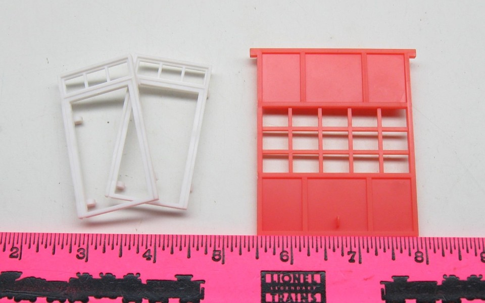 Lionel K-line parts ~ 3 walls with window and door building kit ~ 9 | eBay