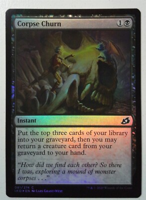 Corpse Churn *FOIL Common* Magic MtG x1 Ikoria | eBay