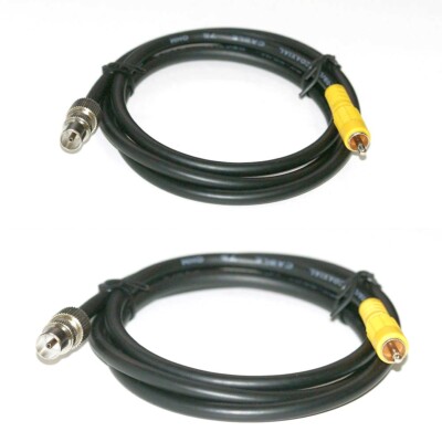High-quality RG59 coaxial RF TV aerial lead cable for Colecovision ...