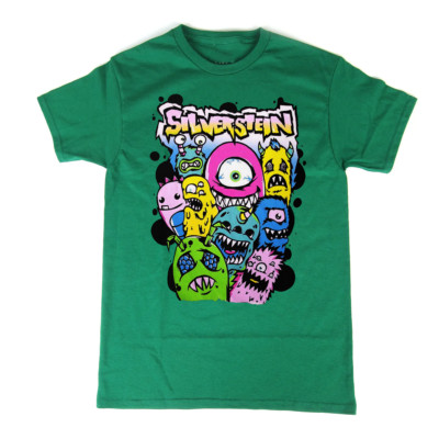 Silverstein Band Collection Gift For Fan S to 5XL Green T shirt | eBay