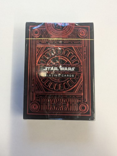 Theory 11 Star Wars Playing Cards Red Sith Sealed Theory11 Power Of ...