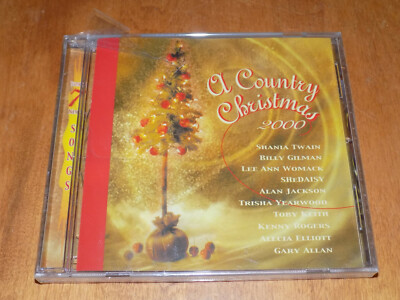 A COUNTRY CHRISTMAS 2000 TRISHA YEARWOOD SHANIA TWAIN Holiday CD SEALED ...