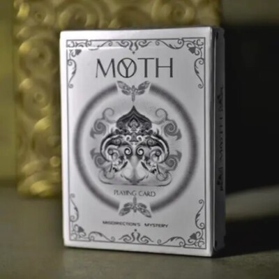 Rare MSM Myth/Moth White Playing Card Deck New/Sealed Misdirection's ...