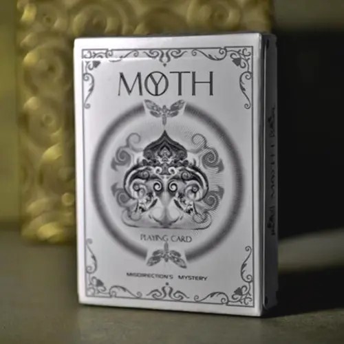 Rare MSM Myth/Moth White Playing Card Deck New/Sealed Misdirection's ...