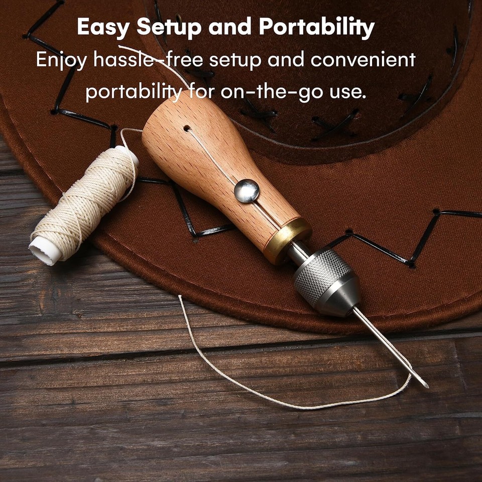 Classic Speedy Sewing Stitcher Awl Hand Held Sewing Device Heavy Duty ...