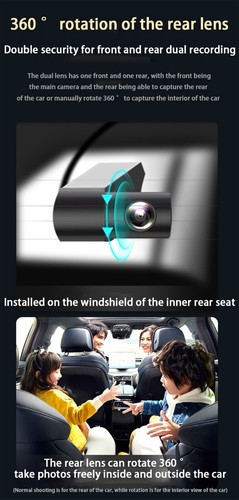 4K Wifi Dash Cam Camera For Mercedes Benz C Class W205 S205 C205 GLC ...
