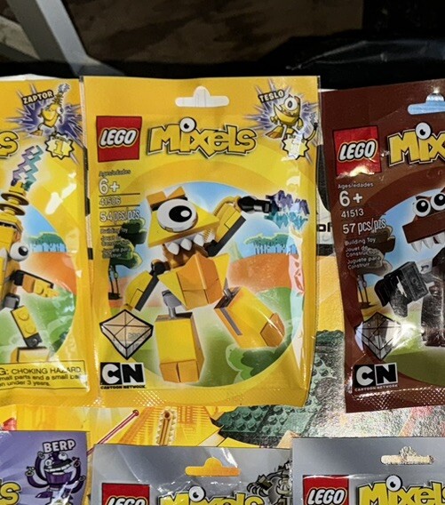 LEGO Mixels Series 1 Teslo Electroids Tribe NEW SEALED RARE RETIRED SET ...