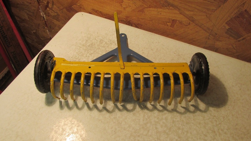 Antique Marx Tin Farm Toy- Rake | eBay