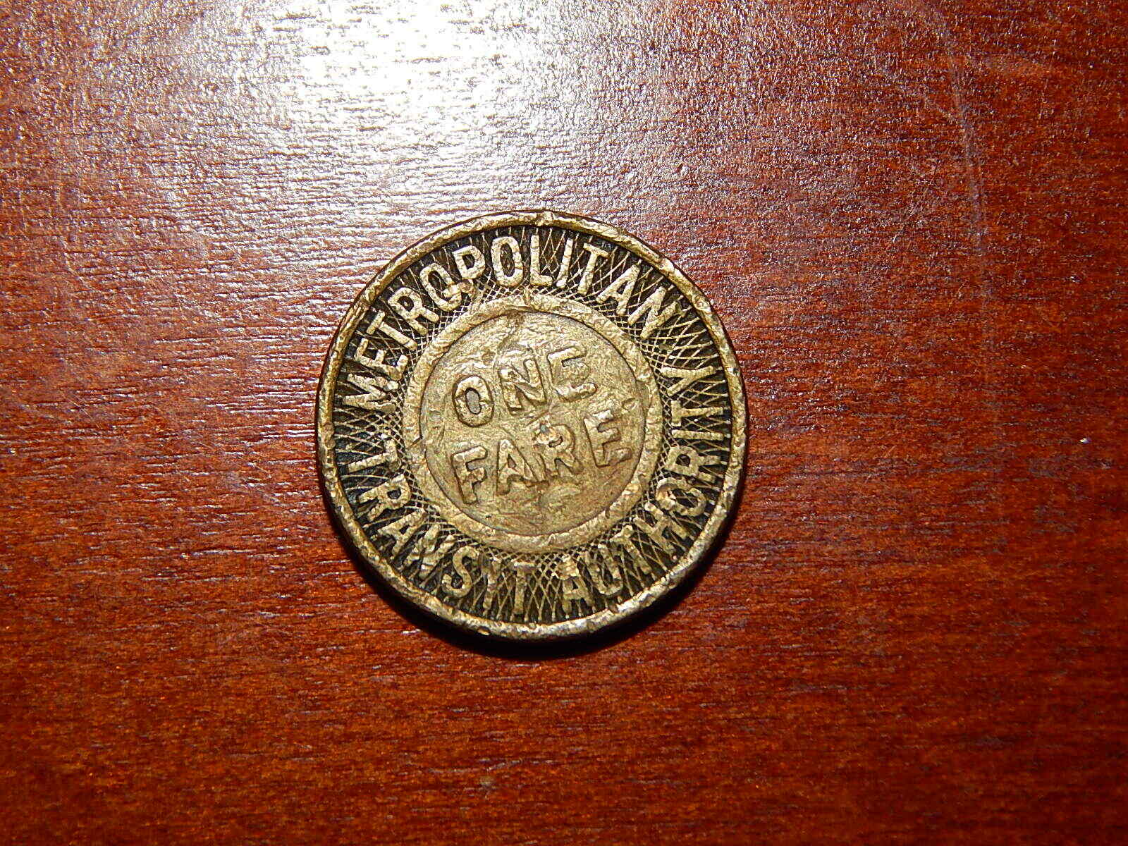 METROPOLITAN TRANSIT AUTHORITY One Fare Token | eBay