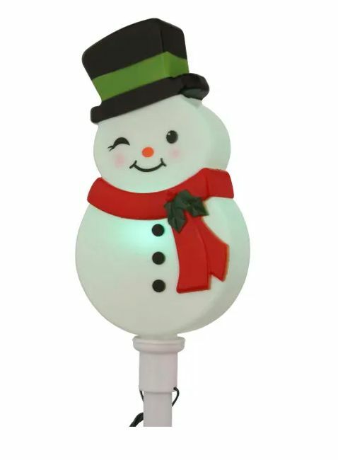 GEMMY Set of 4 Lightshow Color Motion 20 in. Christmas Pathway LED ...
