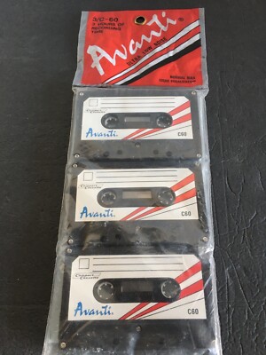 avanti blank cassette tape | eBay