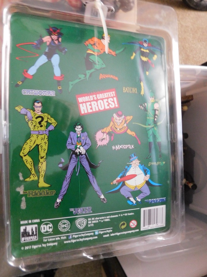 DC Comics FTC Mego Scale 8" Action Figures MIP Hawkman Sealed WGSH | eBay