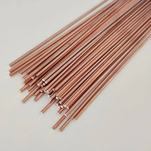 10x round copper and phosphorus brazing rod No flux needed when brazing ...