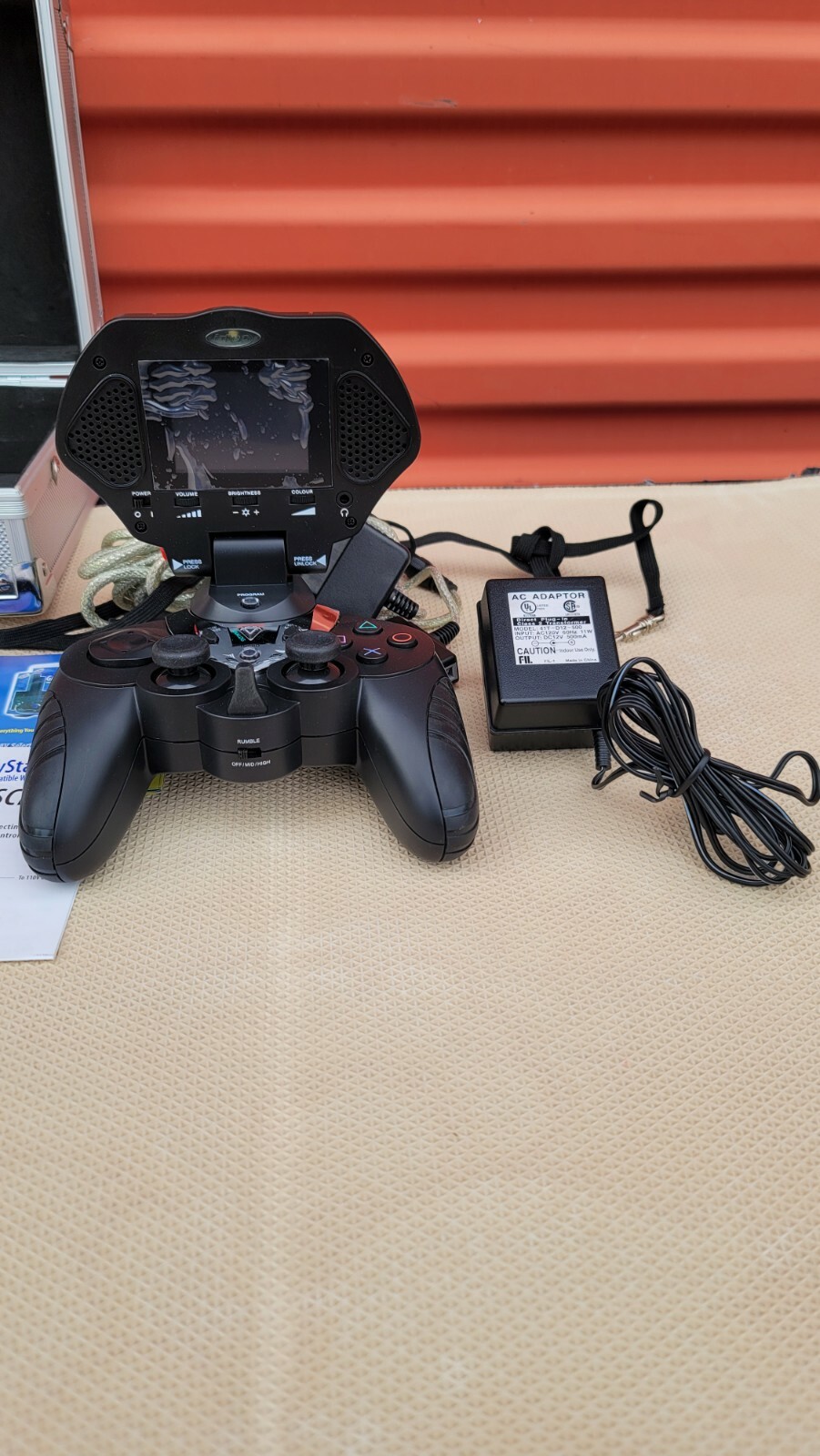 Intec Sony Playstation PS2 Controller w/Screen PS2-7050-A Open Box OLD ...