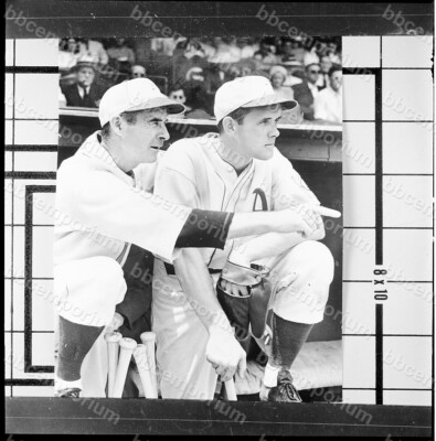 Roy Mack Eddie Collins Jr. 7-7-1939 Med. Frame Negative - Jim Rowe ...