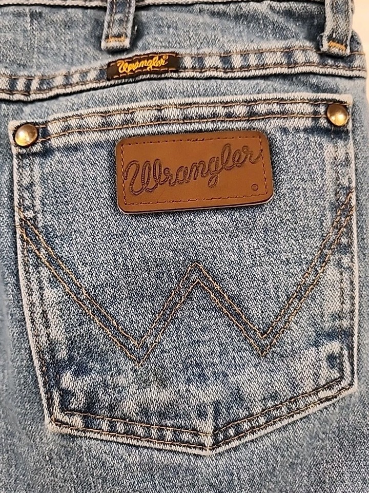 Wrangler 36MWZ Cowboy Cut Slim Fit Jeans 35x30 Medium Wash Western | eBay
