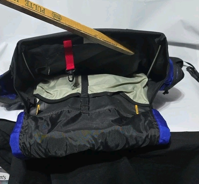 Kelty Backpack Yukon Lg 3500 Backpack Black Blue Hiking Camping | eBay